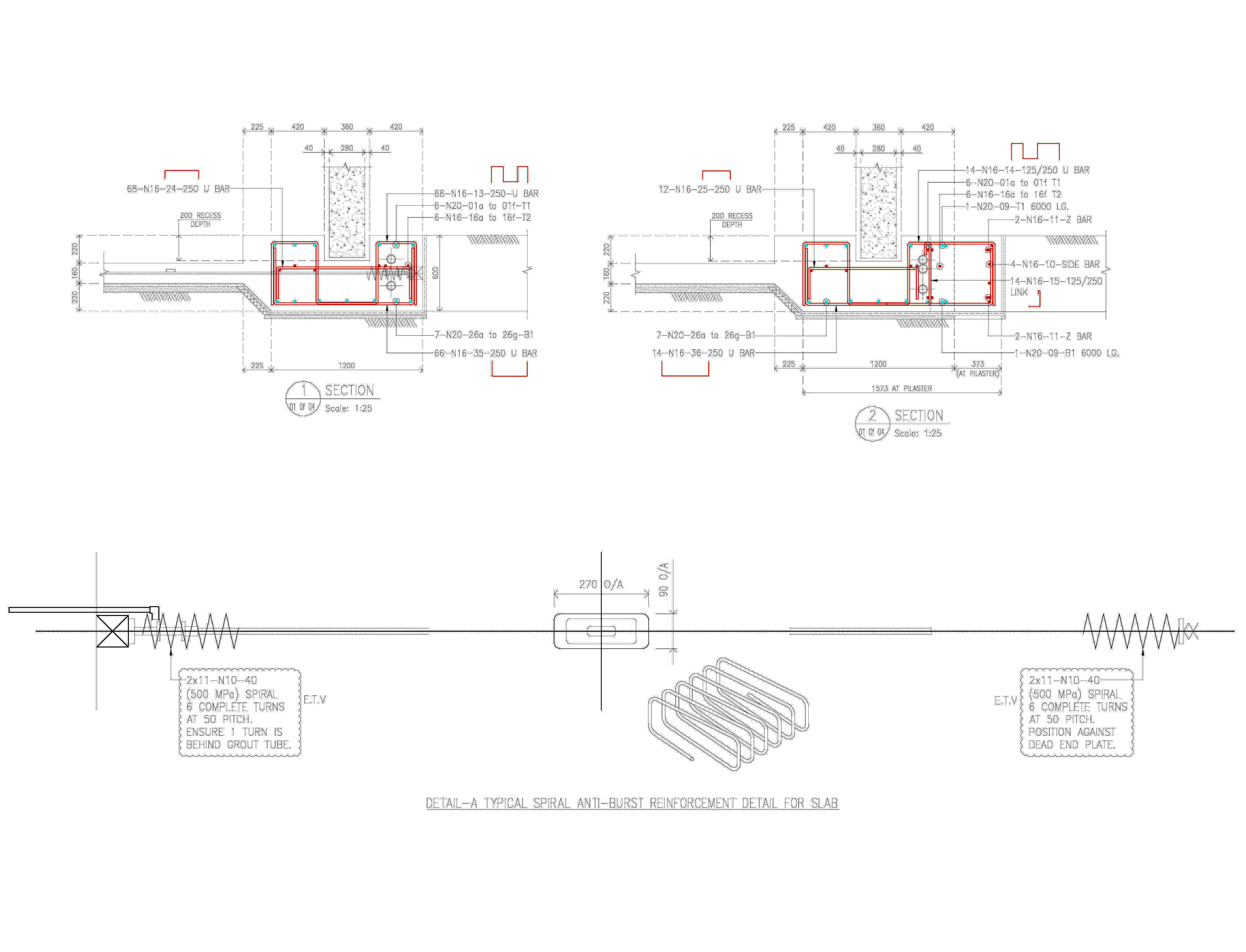 Reinforcement Detailing Services – Rebar Detailing & Shop Drawing | CAD ...