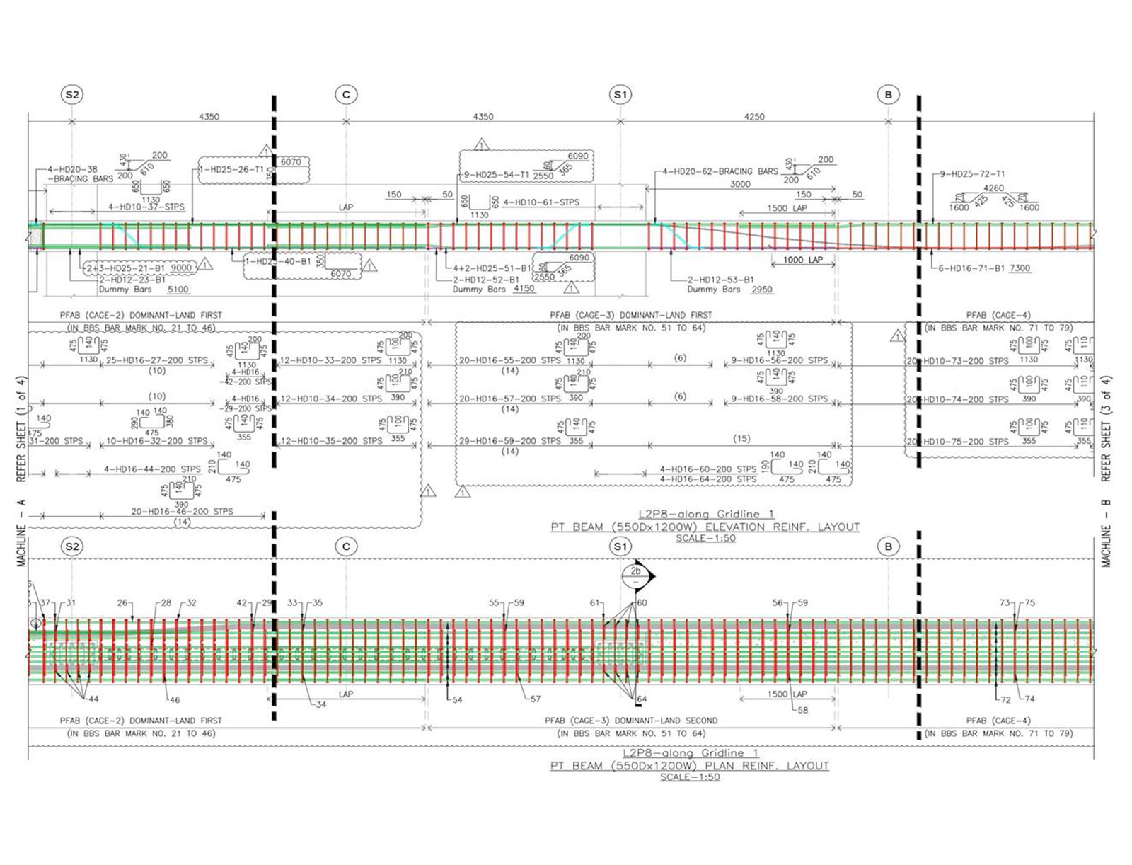 Reinforcement Detailing Services – Rebar Detailing & Shop Drawing | CAD ...