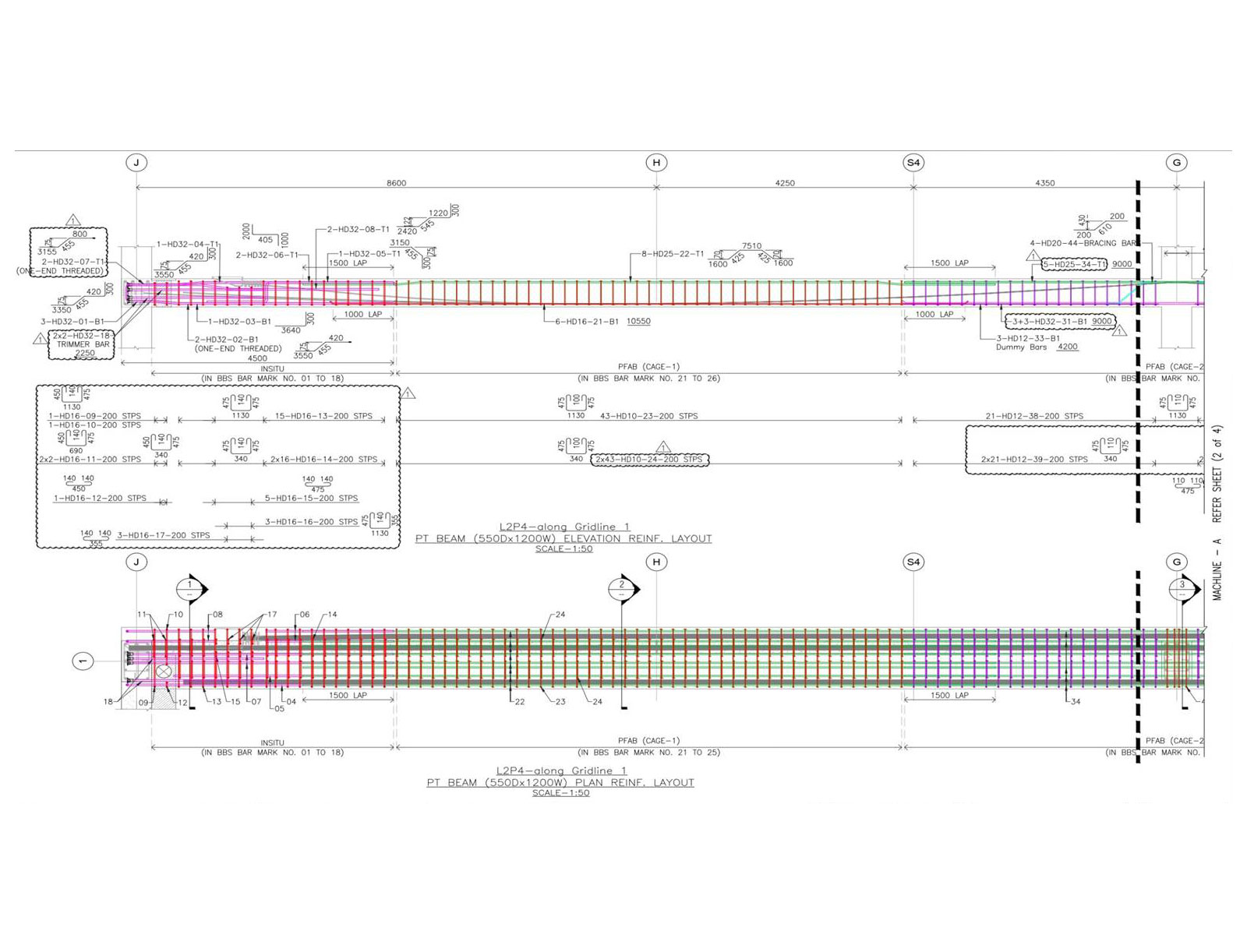 Reinforcement Detailing Services – Rebar Detailing & Shop Drawing | CAD ...