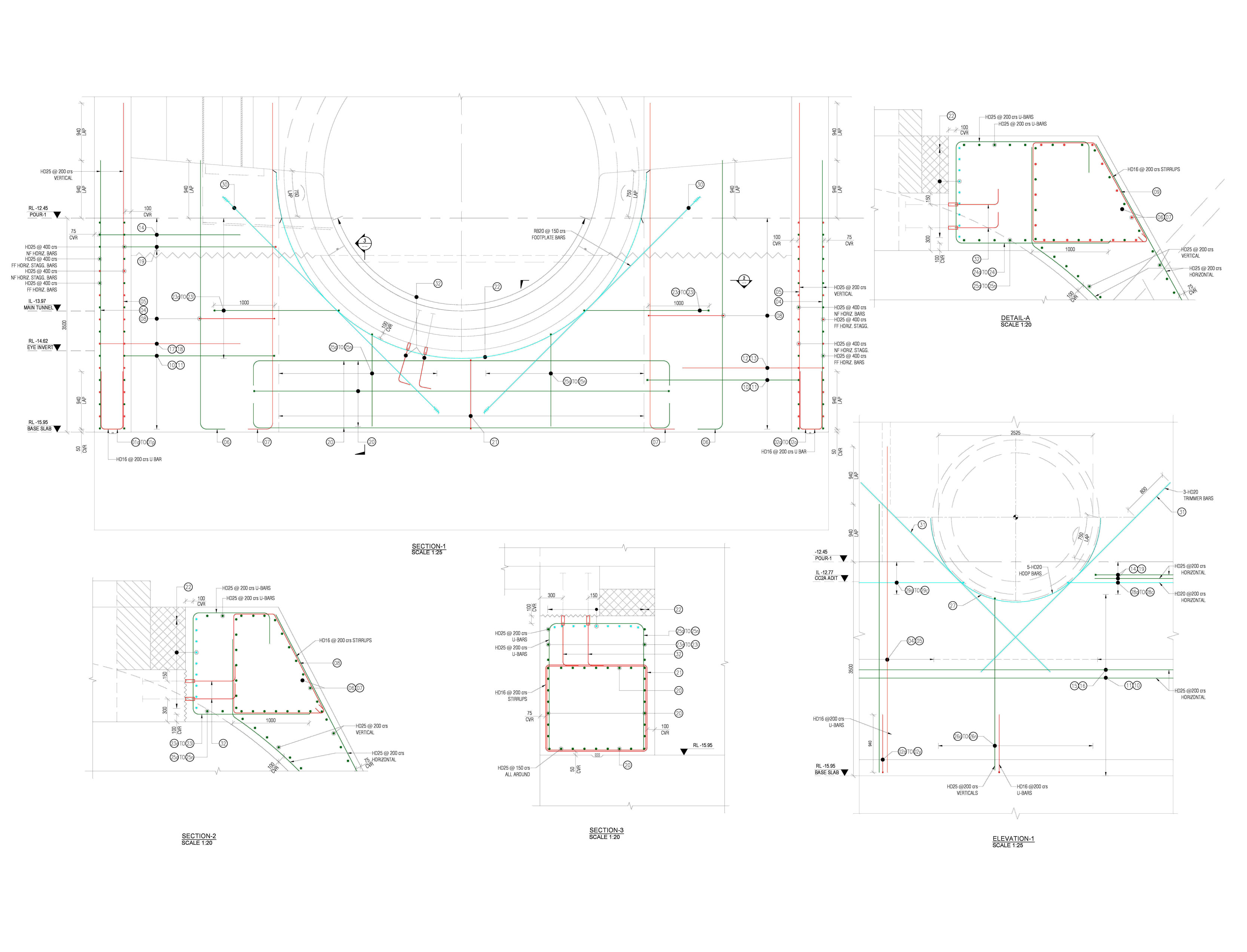 Reinforcement Detailing Services – Rebar Detailing & Shop Drawing | CAD ...