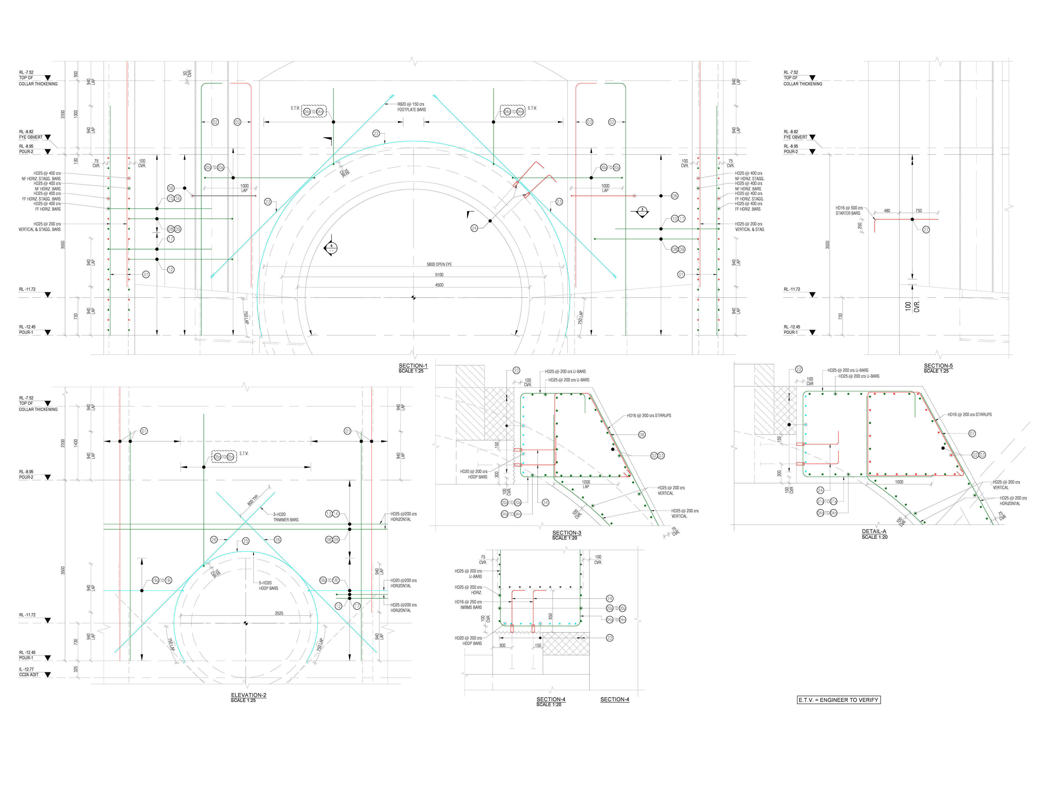 Reinforcement Detailing Services – Rebar Detailing & Shop Drawing | CAD ...