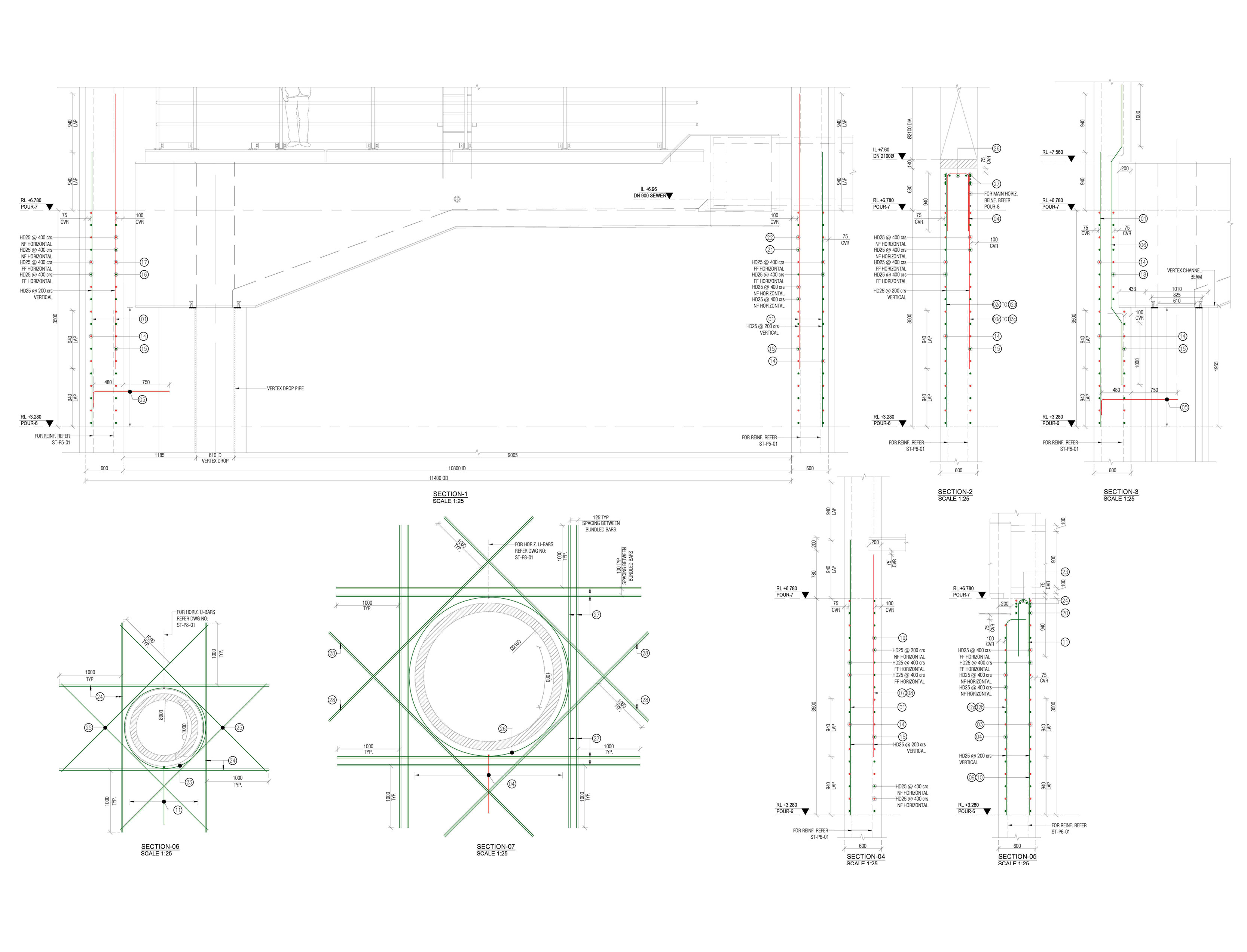 Reinforcement Detailing Services – Rebar Detailing & Shop Drawing | CAD ...