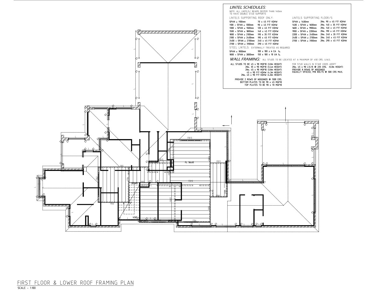 Architecture 2D Drafting Sample - CAD Outsourcing