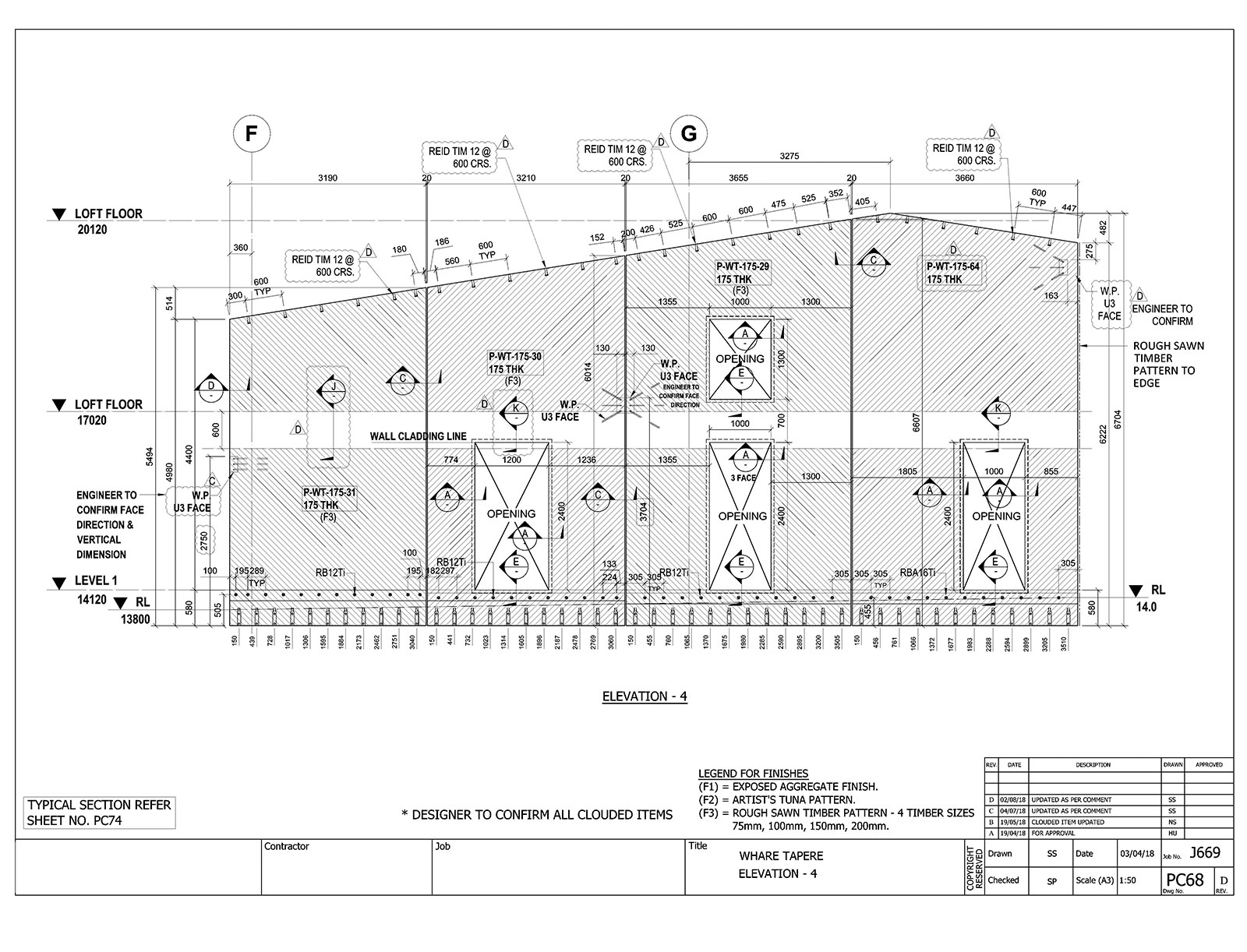 Precast Shop Drawings Samples | CAD Outsourcing Precast Examples